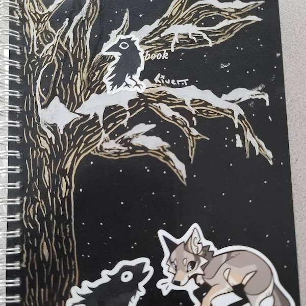 Crow Logo Sticker - Etsy