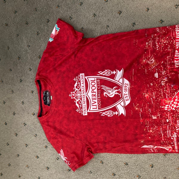 Men's Liverpool FC Design T-shirt All Sizes Available - Etsy