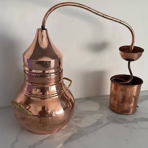 Mini Distiller Pure Copper Alembic Essential Oil Distiller - Etsy