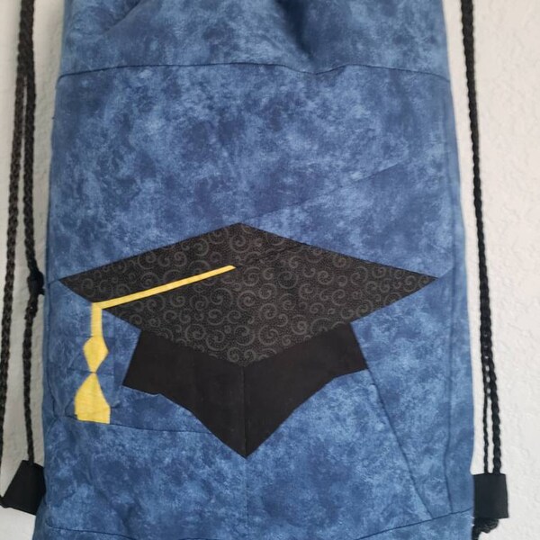 Mortarboard Quilt Block Pattern: Graduation Cap FPP (PDF Download) - Etsy