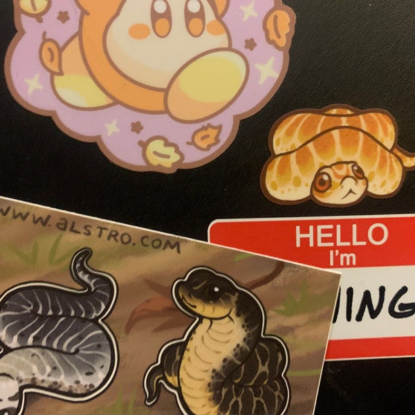 Hognose Snake Stickers - Etsy