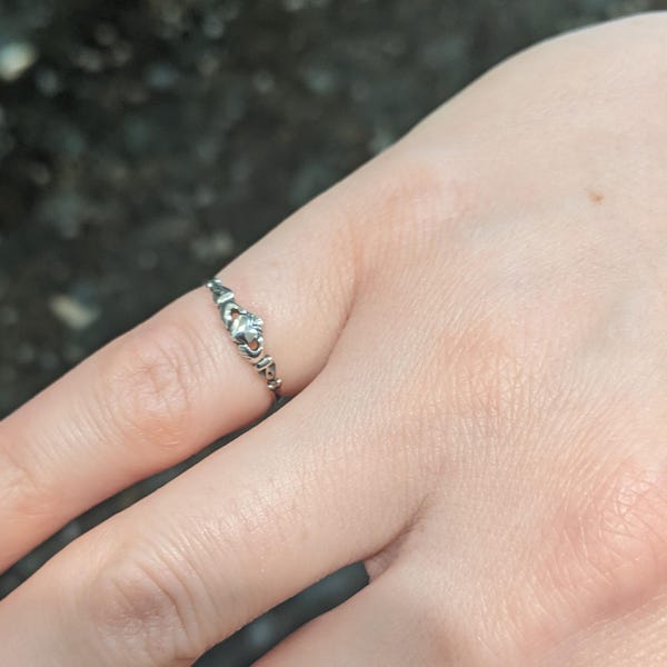 Yin and Yang Ringsterling Silver Yinyang Ring,925 Yin-yang Ring,dainty ...