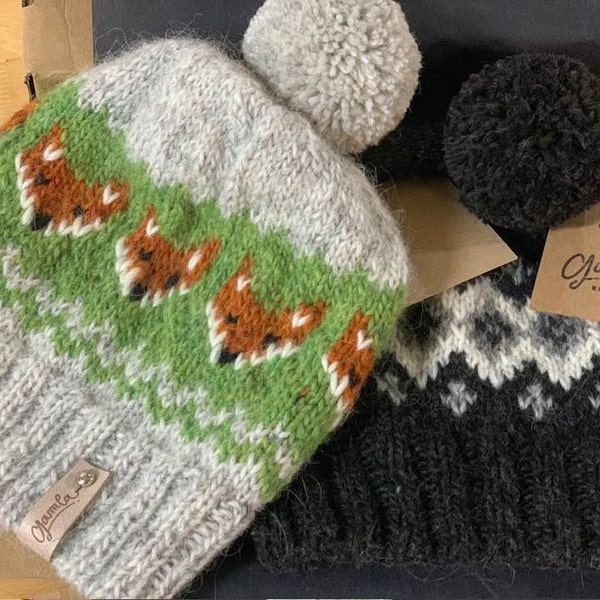 Puffin Hat Obsession Knitting Pattern. Pattern for Beautiful Hat With ...