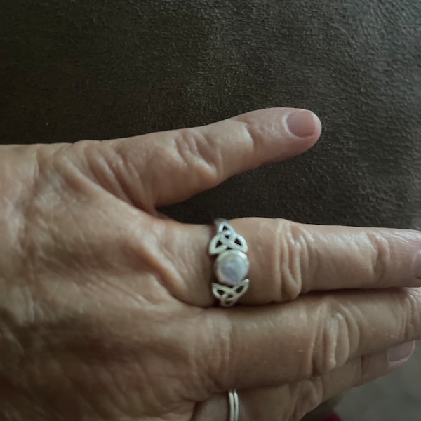 Sterling Silver Om Mani Padme Hum Ring - Etsy