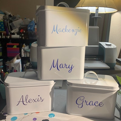 SEEDS TIN BOX Farmhouse Kitchen Décor Gardening Organization - Etsy