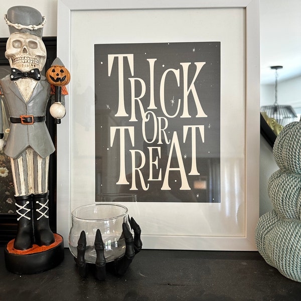Spooky Halloween Printable Vintage Poster Collection | Minimalist Fall ...