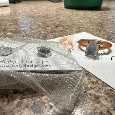 Clear Stone Bracelet Silicone Bracelets Adjustable Rubber - Etsy