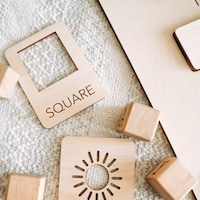 Wooden Shape Flash Cards - SVG File - Glowforge *laser Tested!* - Etsy ...