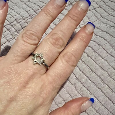 Ten Commandments Ring, 14k Yellow Gold Men's Ring, Handmade Gold Jewish ...