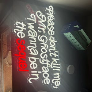 HORROR Movie Neon Sign,gothic Decor,movie Room Display Gift for Horror ...