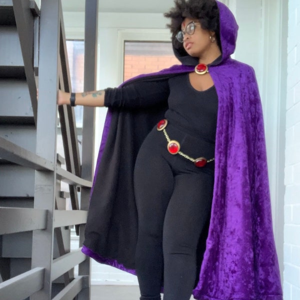 Mystical Hooded Cape With Shoulder Seam INGA - PDF Sewing Pattern ...