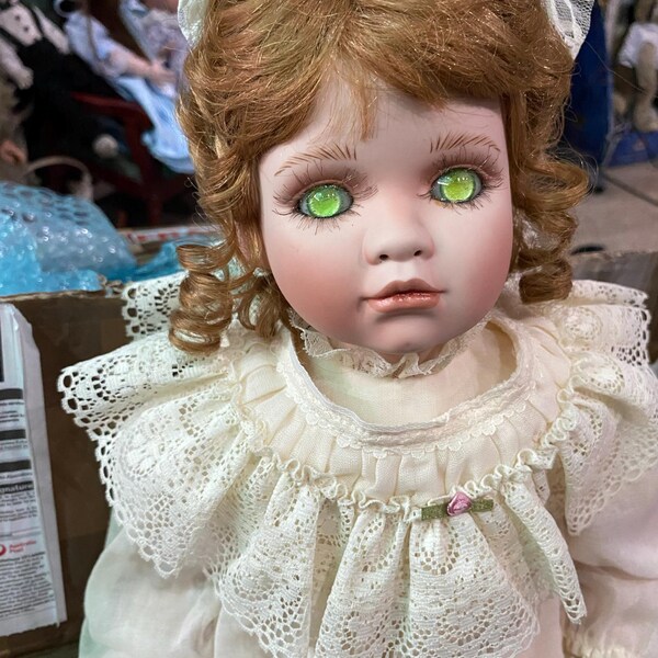 Vintage the Heritage Heirloom Collection Unique Porcelain Doll, Art ...