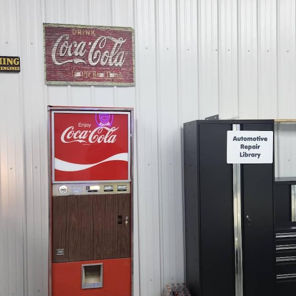 Antique Coca-cola Barn Sign Coke PVC Textured Finish Weatherproof Fade ...