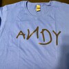 Andy Yellow Toy Story T-shirts Toy Story Disney Inspired - Etsy