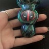Custom Deadpool Glass Smoking Pipe, Girly Pipes, Unique, Glass Smoking ...