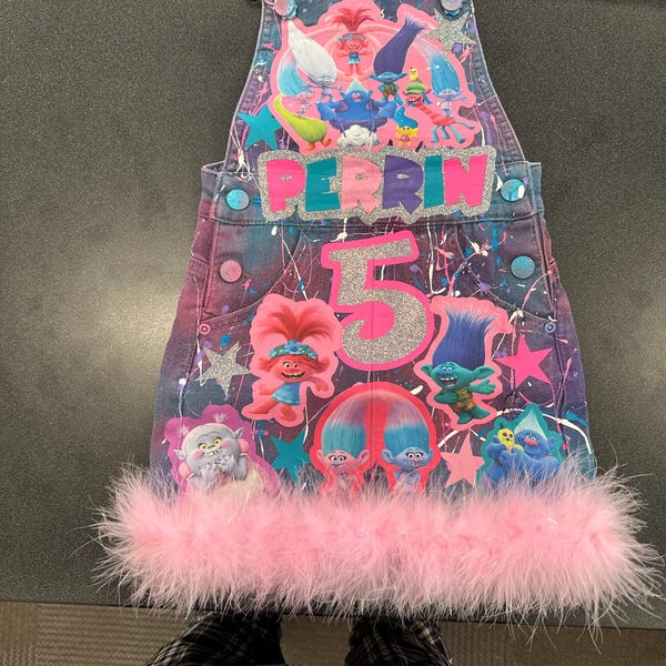 Boys Birthday Overalls | Denim Overalls | Custom Birthday Overalls ...