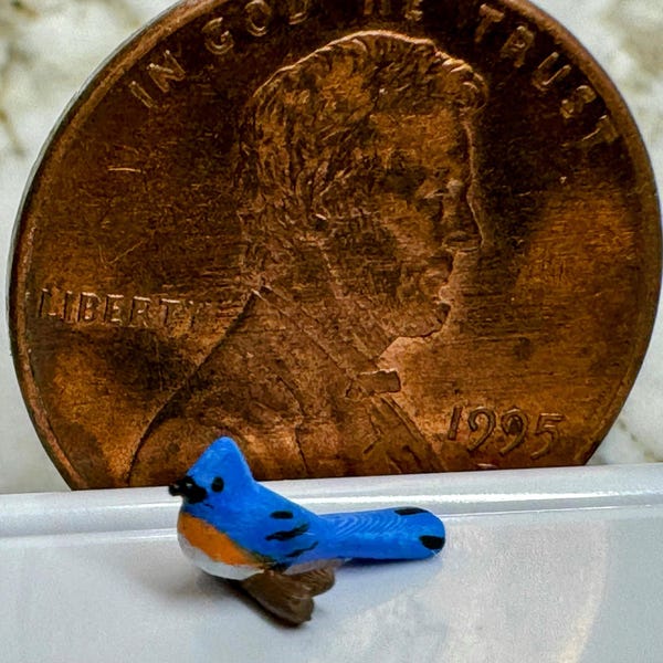 Spooky Trees Hand Painted Miniatures Micro Figurines for Jewelry ...