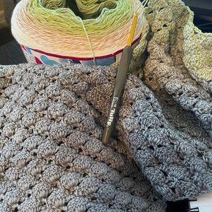 Double Crochet Ripple Stitch, Easy Wavy Crochet Pattern Quick and Easy ...