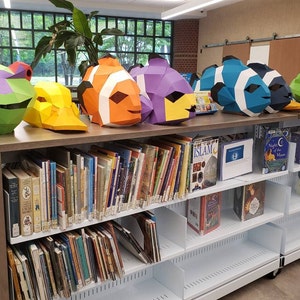 BALROG Mask Make this mask of demon Balrog from card using | Etsy