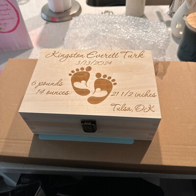 Personalized Kids Box, Memory Box for Kids, Wooden Box, Baby Boy Gift ...