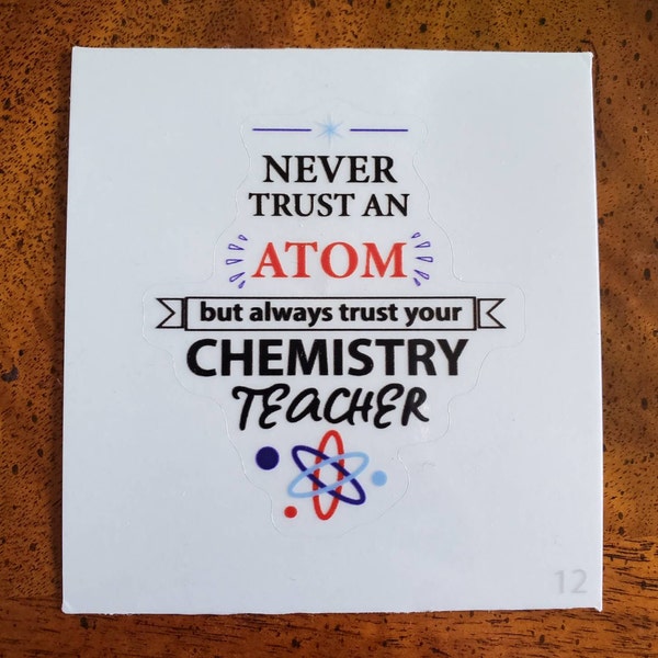 Quantum SCIENCE Sticker | Funny Kiss-cut Stickers Available in ...