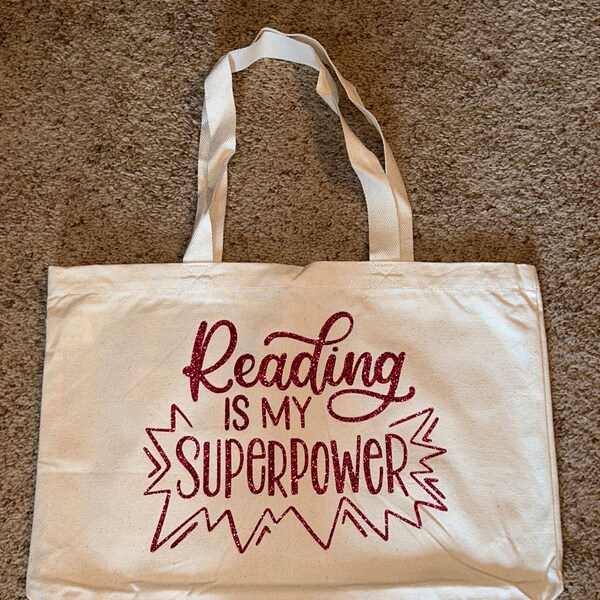 Reading is My Superpower SVG PNG | Love to Read Svg | Power of Reading ...
