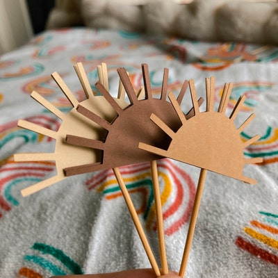 One Sunshine SVG, Boho Sun SVG File, Boho Sun, Terracotta Sun, 1st ...