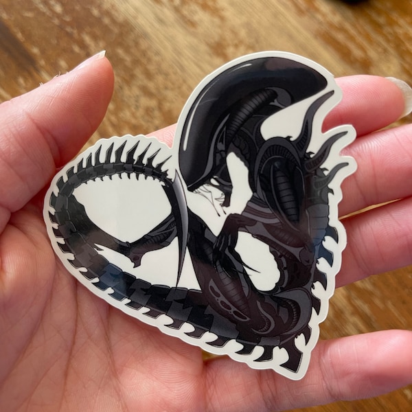 Xenomorph Sticker | Alien Sticker - Etsy