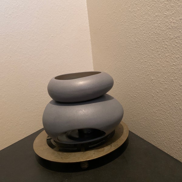 Handmade Ceramic Oil Burner for Essential Oils and Wax Melts | Multiple ...