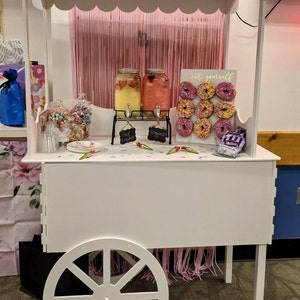 Modern Candy Cart, Birthday Decorations, Event Decor, Party Cart, Party ...