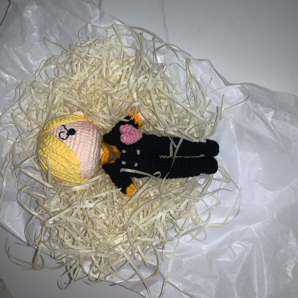 Amigurumi Nico Robin, Crochet Nico Robin, Crochet Robin, Handmade Gift ...