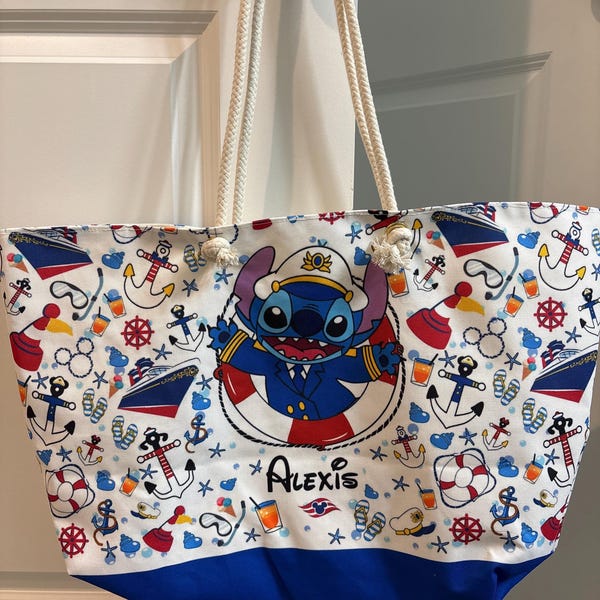 Personalized Disney Cruise Weekender Bag, Mickey and Friends Cruise ...