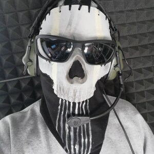 Farah Ghost Mask red Team Task Force 141 - Etsy