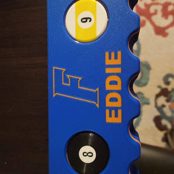 Custom 5 Cue Pool Cue Holder Pool Player Gift Billiards Gift Pool ...
