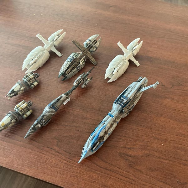 Mandalorian Keldabe Battleship for Star Wars Armada - Etsy