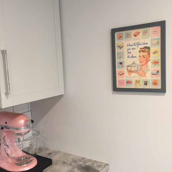 Vintage Cookware Ad • 8x10 Print • 1940s / 1950s Kitchen Wall Art ...