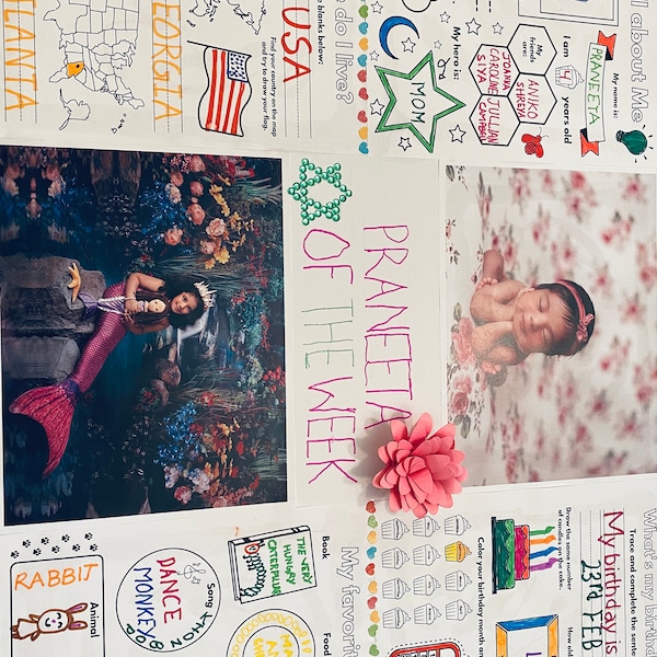 Life Skills Worksheets, All About Me Template, Kindergarten Homeschool ...