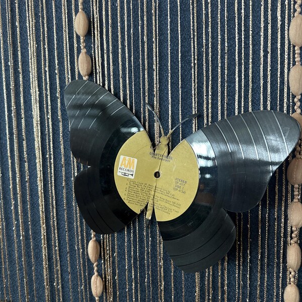 Butterfly 3D Vinyl Record Art - Etsy