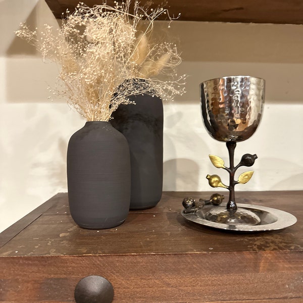 Schwarze Grosse Vase