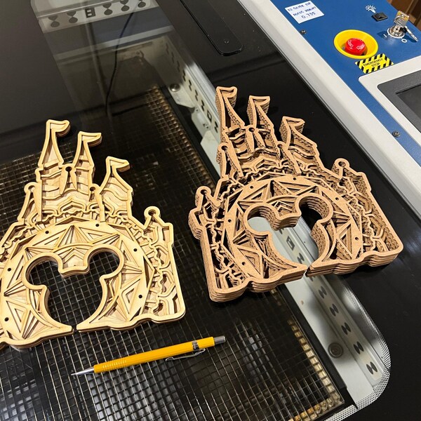 Alice SVG, Laser Cut Files, Glowforge Project - 6 Layers - Etsy