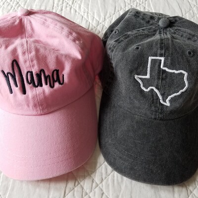 Mama Script Hat Mom Hat Mama Baseball Cap Mama Hat New Mom Gift Women's ...