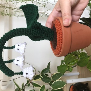 Crochet Flower PATTERN Lily of the Valley Halloween Wee Ghost - Etsy