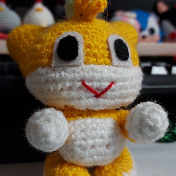 Neutral Chao Plushie Crochet Pattern | Digital (PDF) Download - Etsy