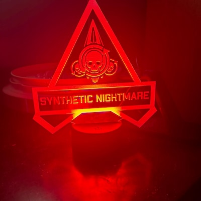 Custom Classic MOBA Inspired Dual Base LED With Gamertag for Streamers ...