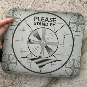 Please Stand by TV Test Pattern Mousepad Deskmat Playmat - Etsy