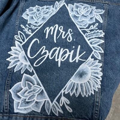 College or Team Logo Jacket - Etsy