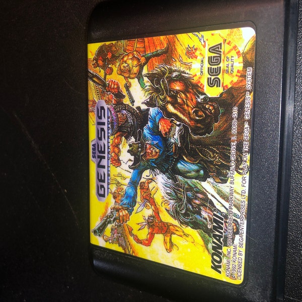 SEGA Cartridge Game Replacement Labels. Replace Your Game Labels With ...