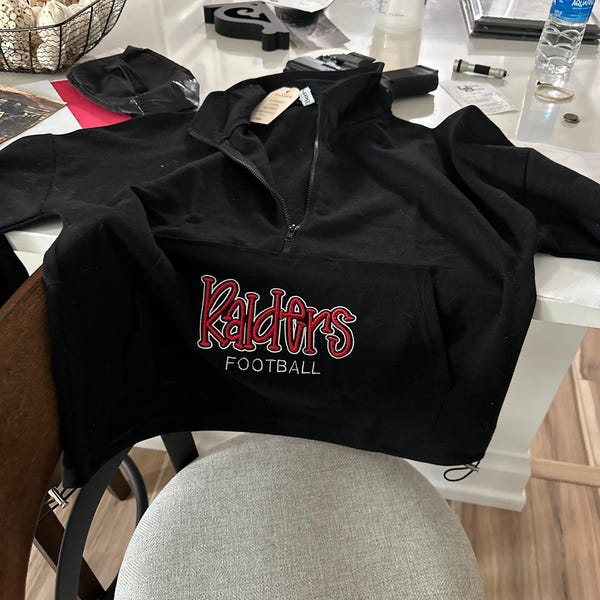 High School Mascot Raiders 3D Puff Machine Embroidery Design - Etsy