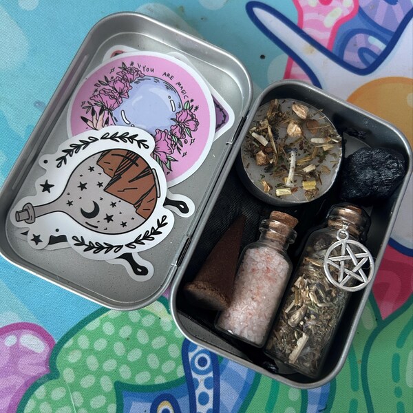 Protection Pocket Spell | Pocket Altar Protection - Etsy