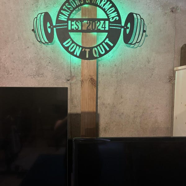 Mountain LED Metal Art Sign / Light up Mountain Metal Sign / Multi ...